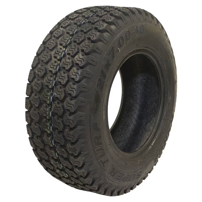 Kenda Super Turf 21x7.00-10 4-Ply Tubeless Tyre for Ride On Mowers 105 ...