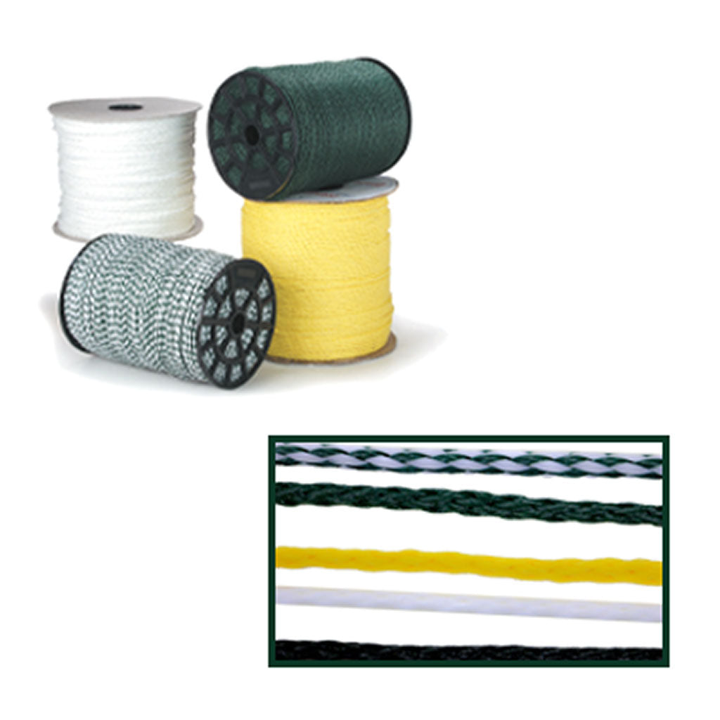 GA 1/4" Poly Braided Rope 1000' Roll BG287Y – Power Mowers