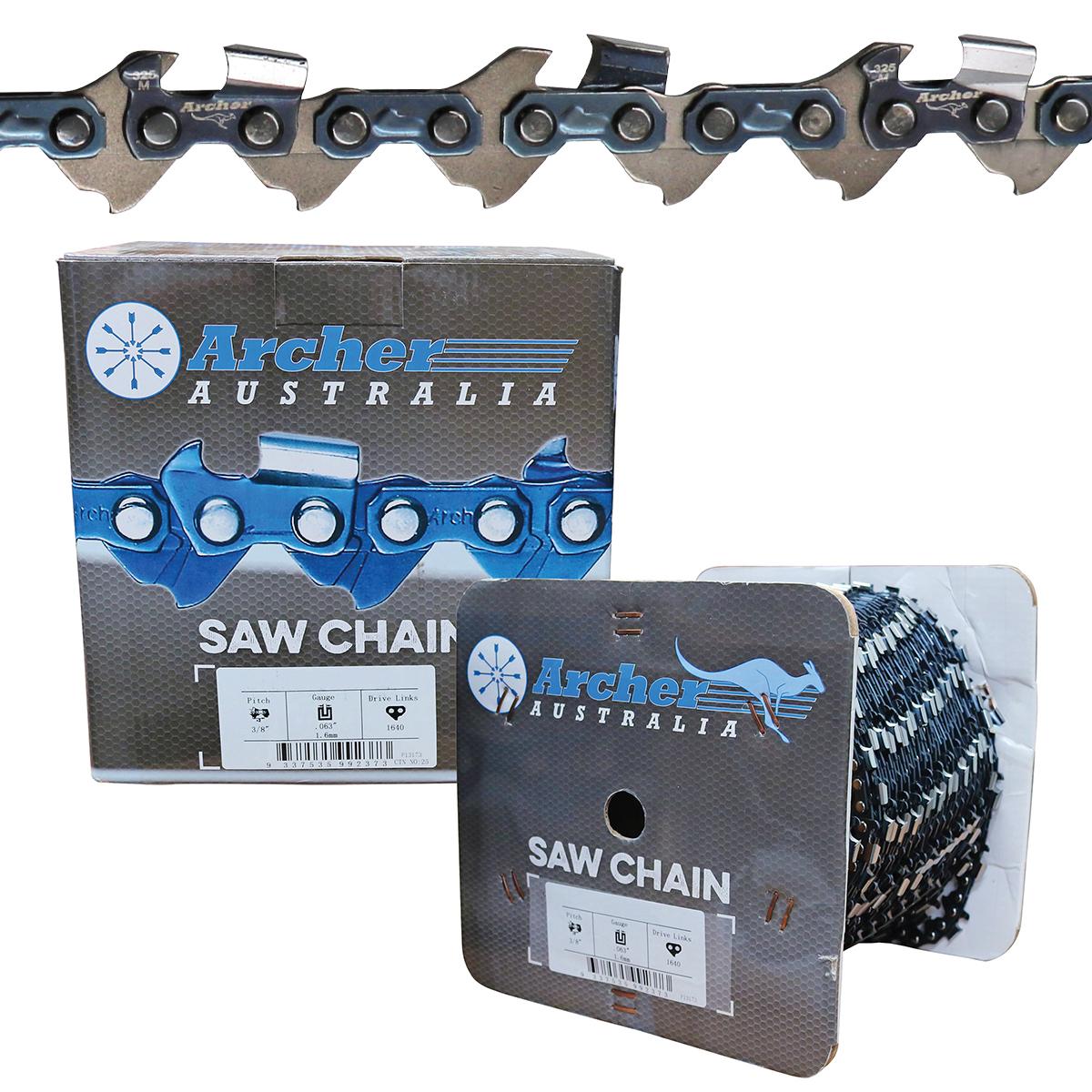 Archer Chainsaw Chain Semi Chisel Reel .325" .043" 100ft BM-043-100R ...