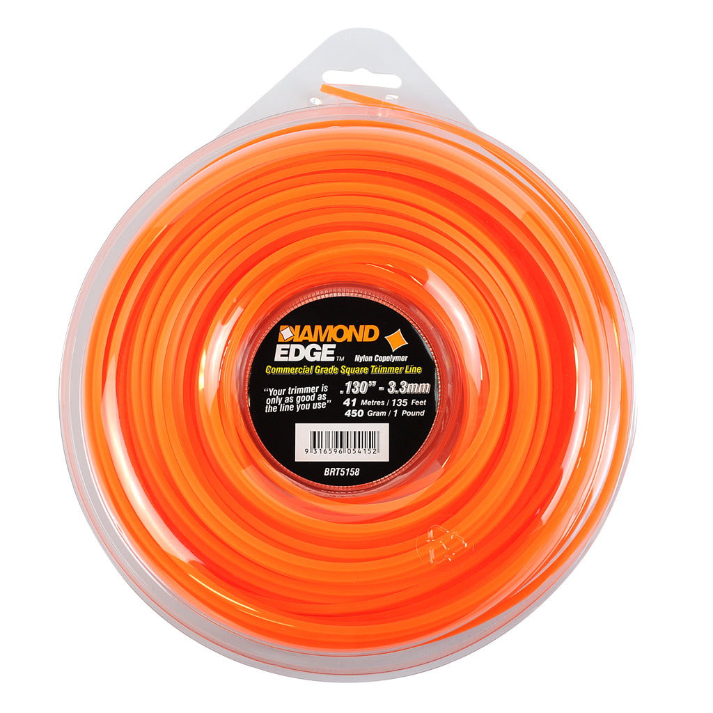 Diamond Edge Trimmer Line .130" 41m BRT5158 – Power Mowers
