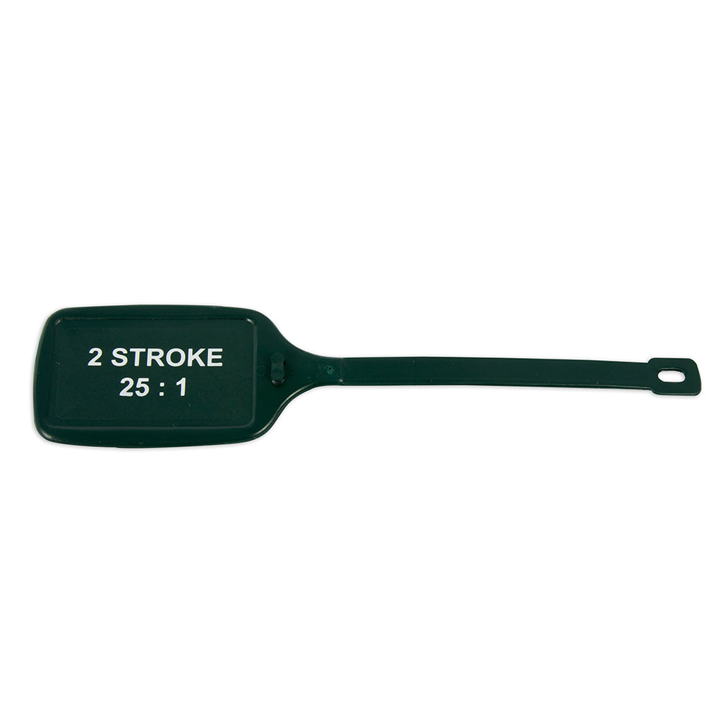 GA Fuel Container Identification Tags 2-Stroke 25:1 Plastic Dark Green ...