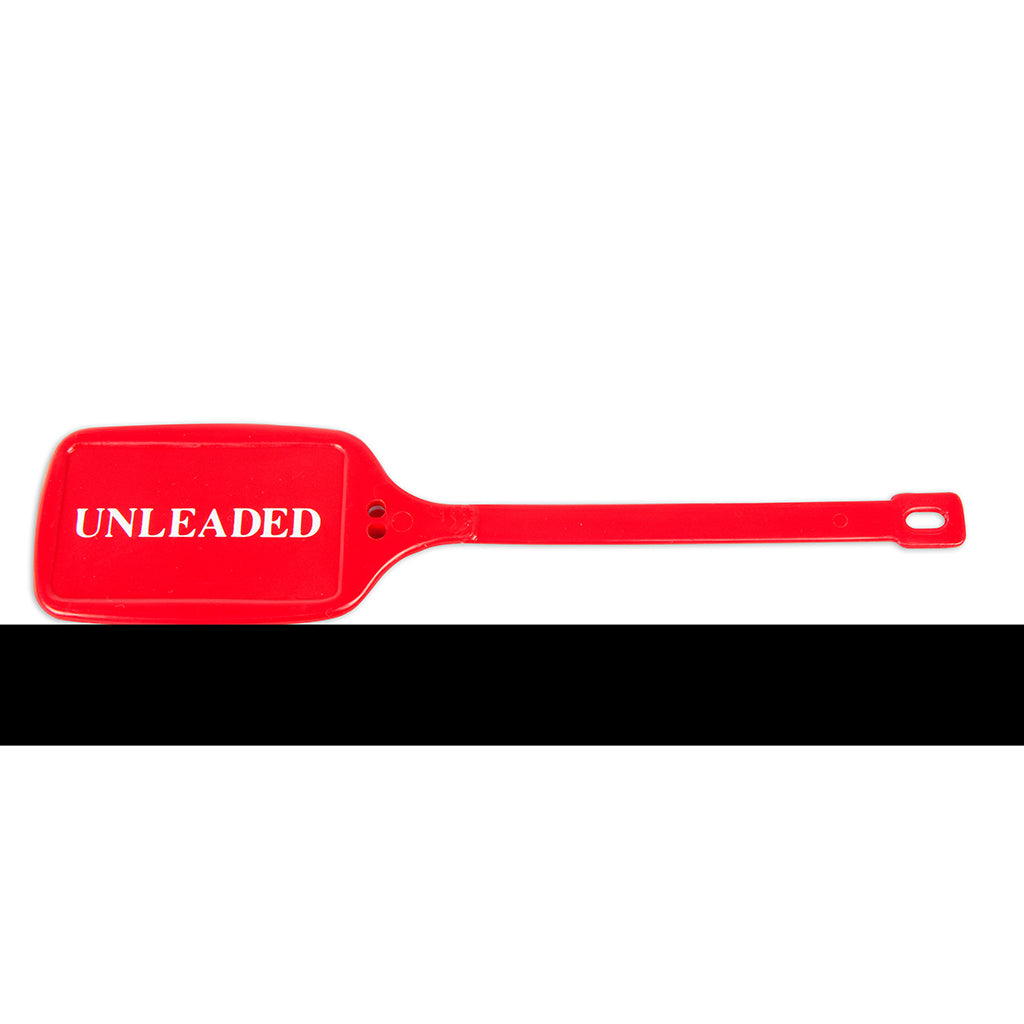 GA Fuel Container Identification Tags Unleaded Plastic Red(Set of 10 ...