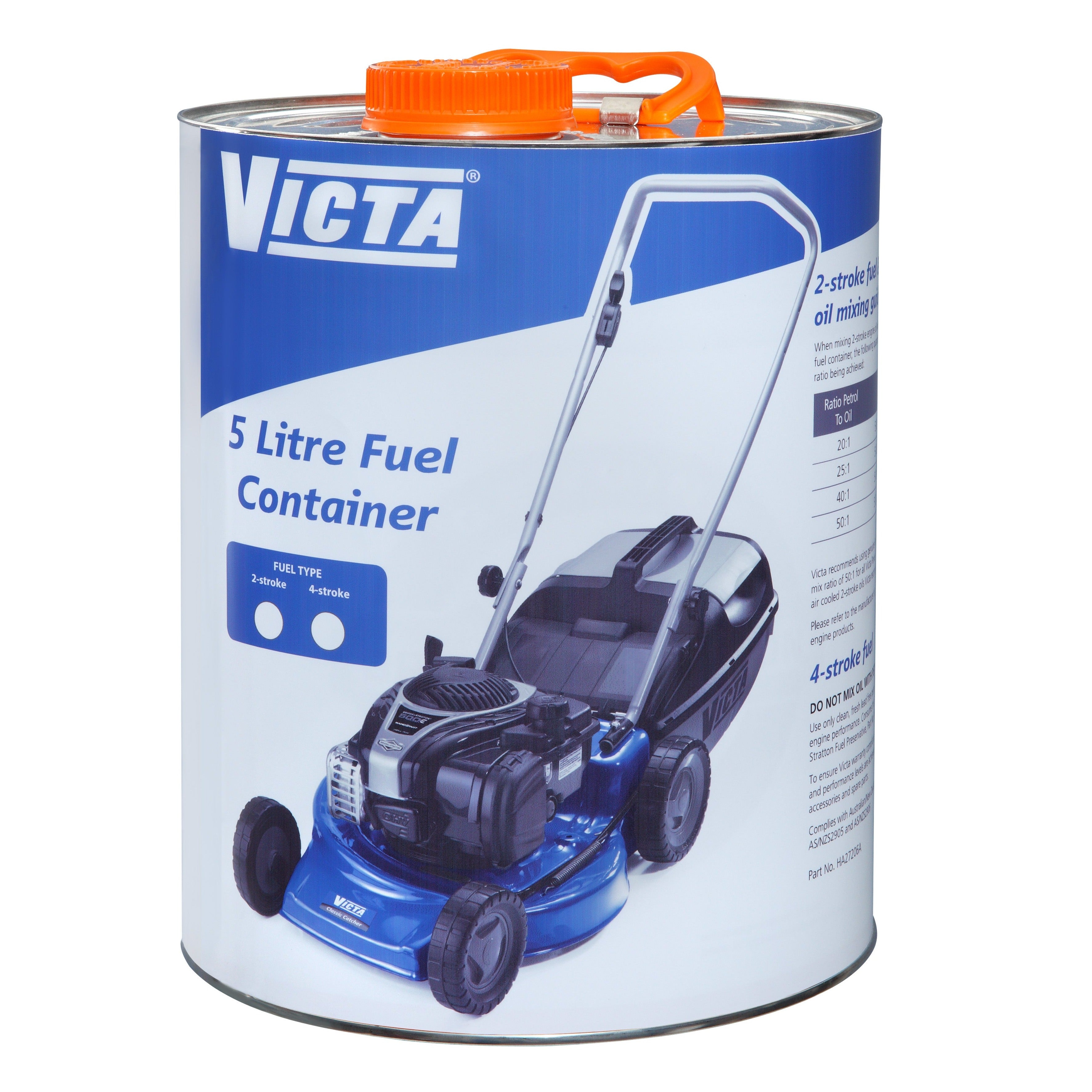 Victa 5L Metal Fuel Container – Power Mowers
