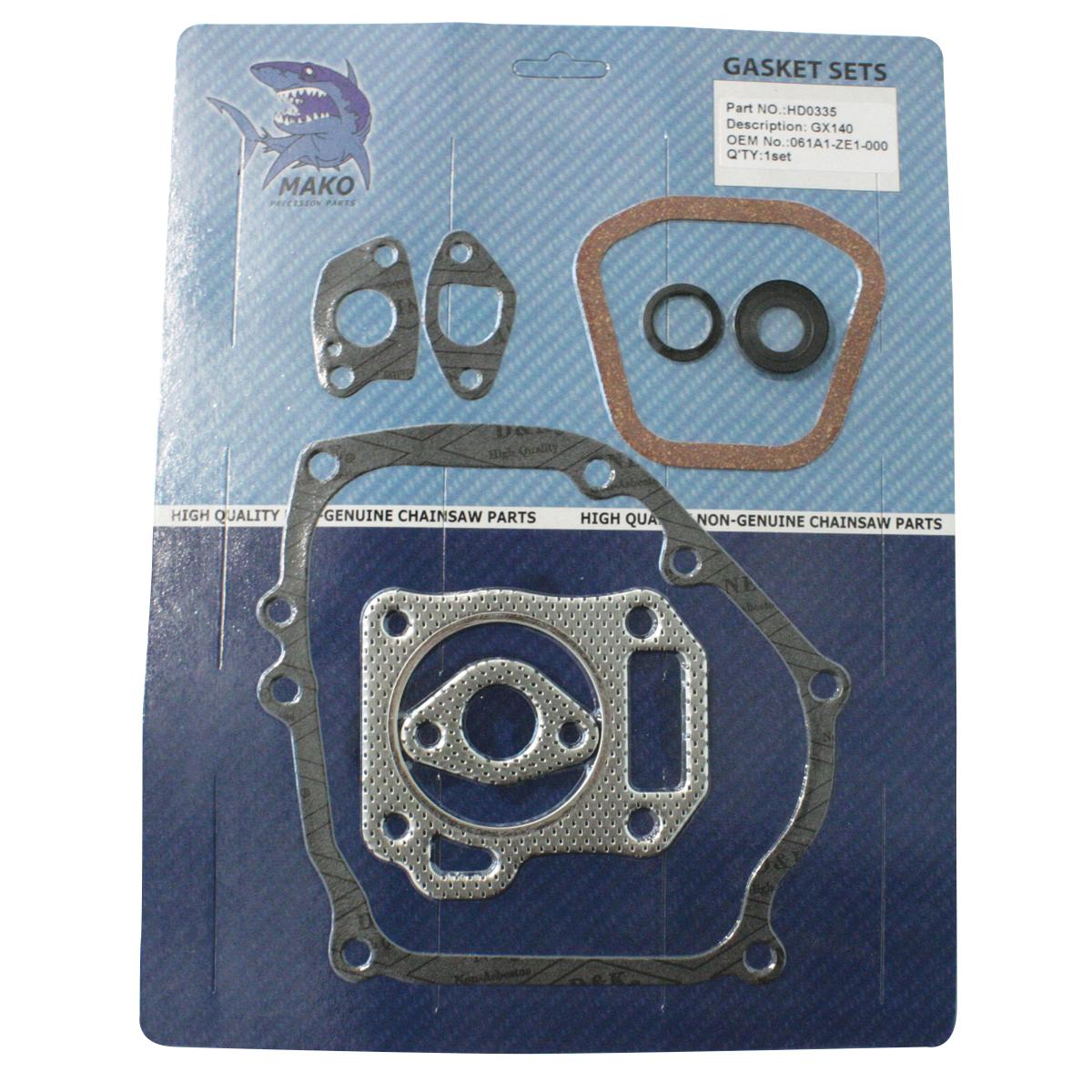 Honda GX140 Gasket Set 061A1-ZE1-000, 061A1-ZE1-010 – Power Mowers