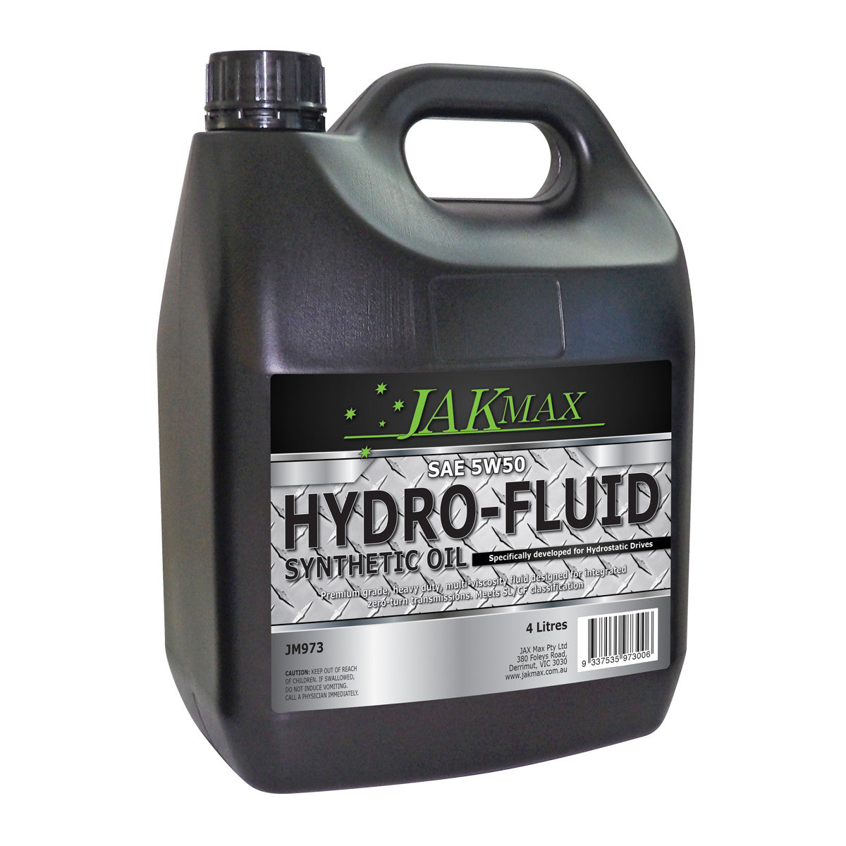JakMax 5W50 Synthetic Oil Hydro-Fluid 4L – Power Mowers