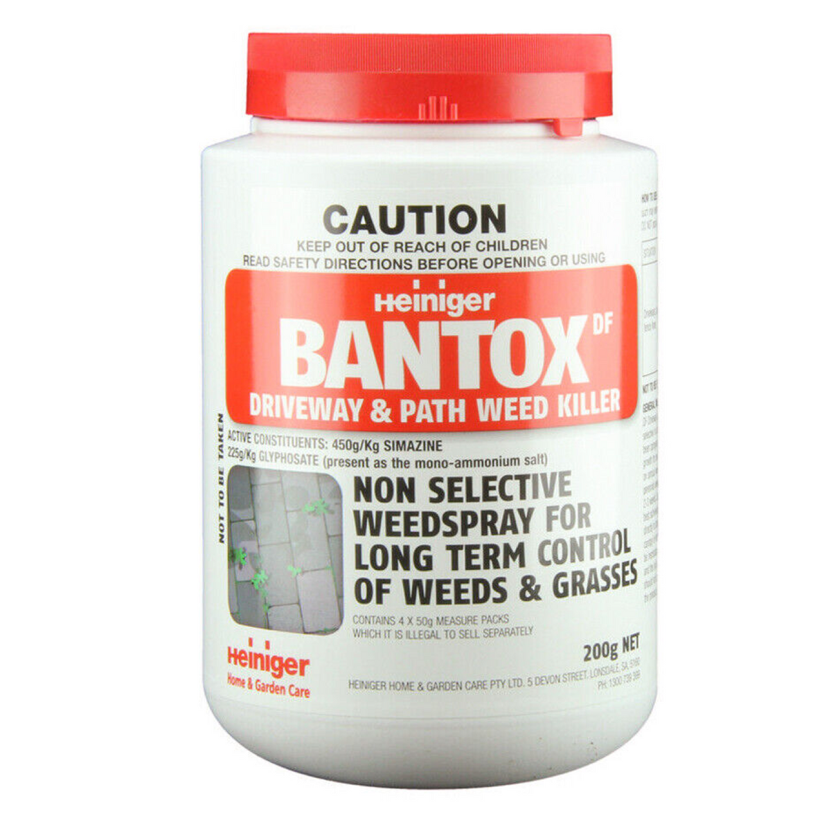 Heiniger Bantox Herbicide DF Driveway & Path Weed Killer 200g 0031 ...