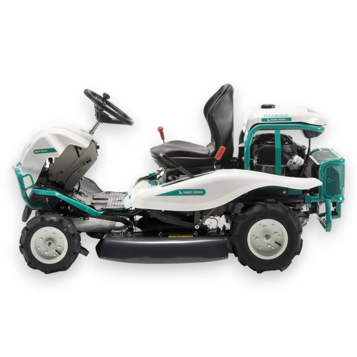Orec RM882 479cc Professional 2WD Rabbit Ride-On Brush Mower - 880mm C ...