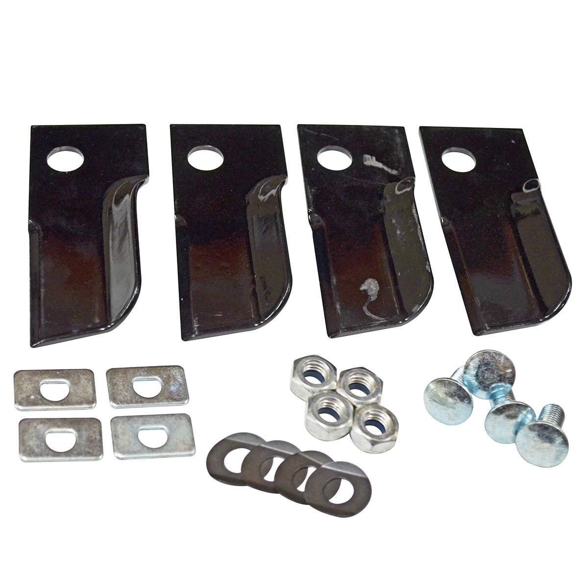 Sanli Genuine Land Pride LMS400/LMS405/VTS400 Blade & Bolt Set SL46-8T ...