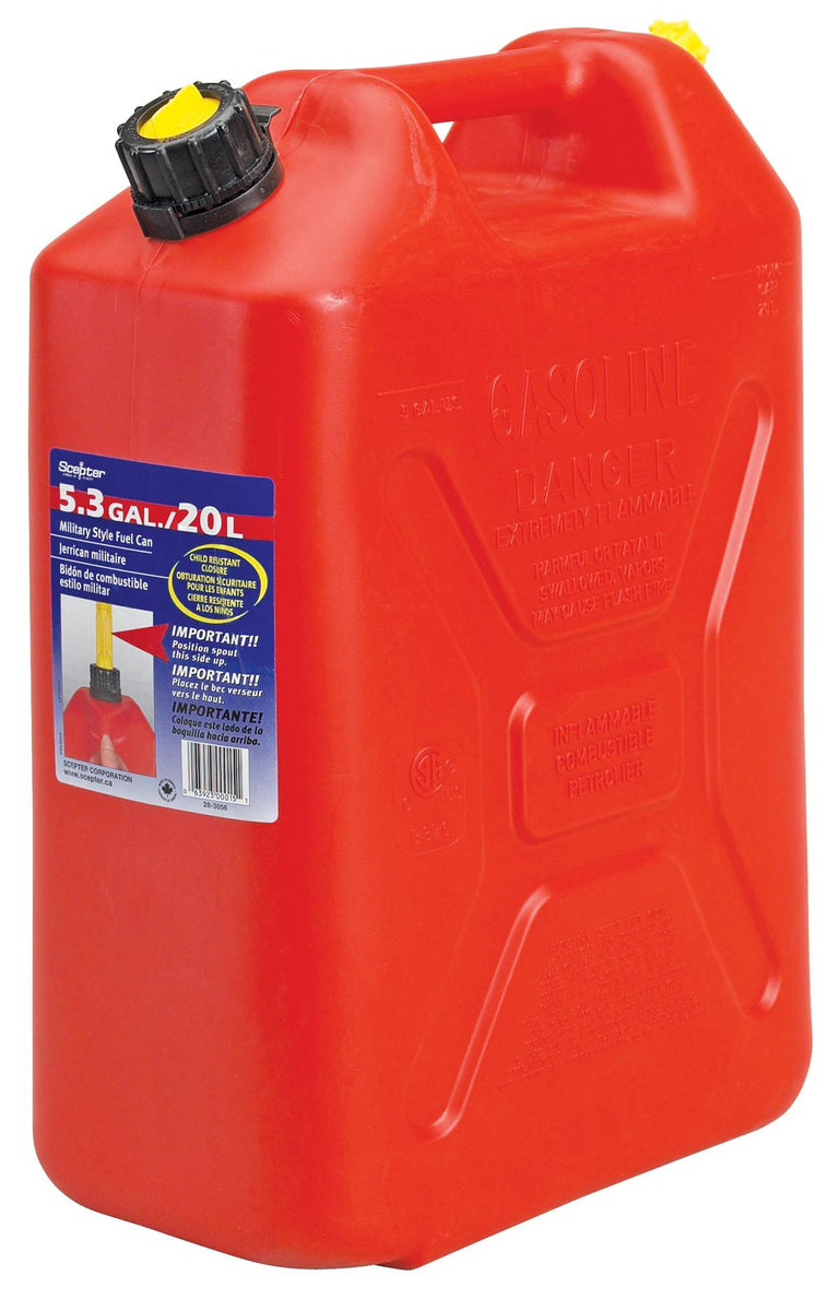 Scepter Jerry Can 20L FUE5628, RV520 – Power Mowers