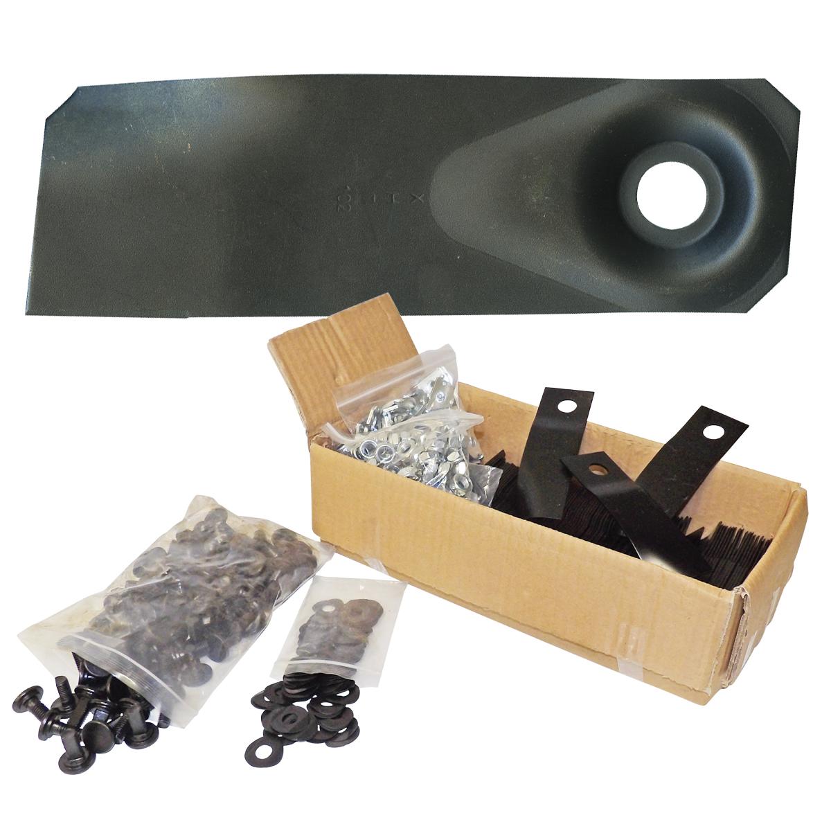 Victa/UTA Pro 550/Supa 600/Supa 24" Blade & Bolt Set CA09276S, CA09277 ...