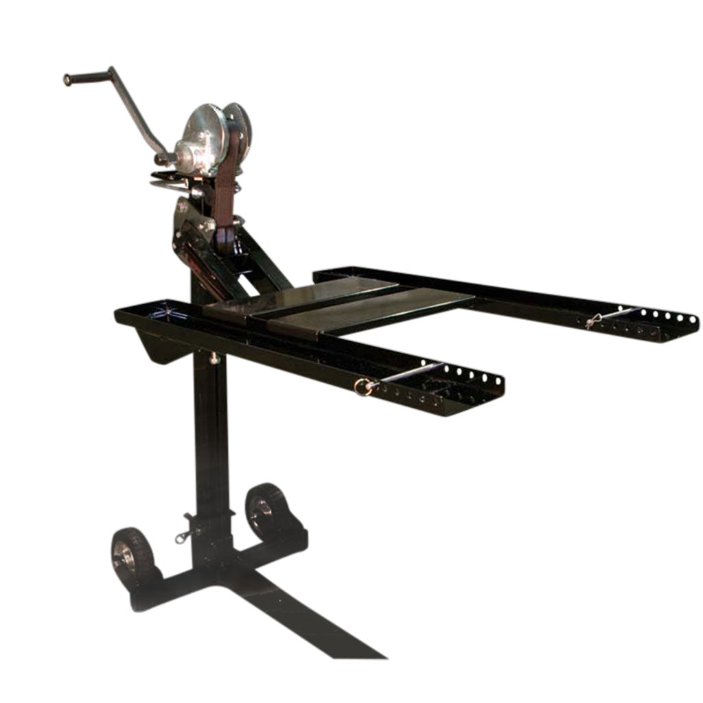 MoJack Workbench Attachment Ride-on and ZTR Mower Hoist Lift 204kg Cap ...