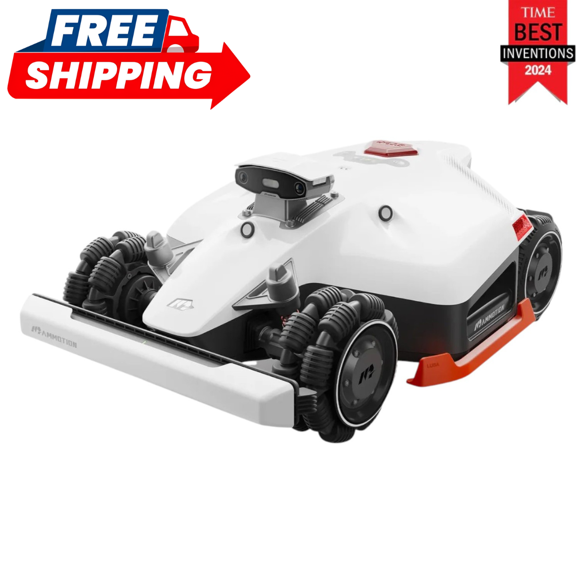 Mammotion Luba 2 AWD 10000X Perimeter Wire Free 10000㎡ RTK Robot Lawn ...