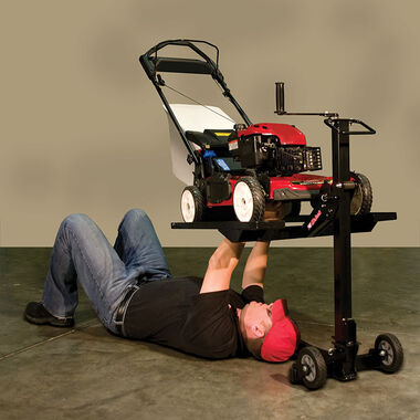 MoJack Workbench Attachment Ride-on and ZTR Mower Hoist Lift 204kg Cap ...