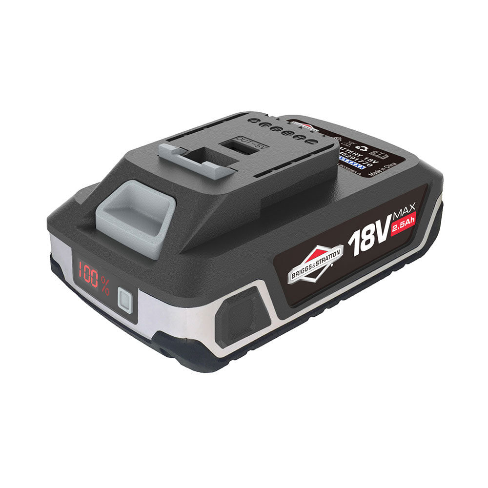 Briggs & Stratton / Victa 18V 2.5Ah Lithium-Ion Battery 1697466 – Power ...