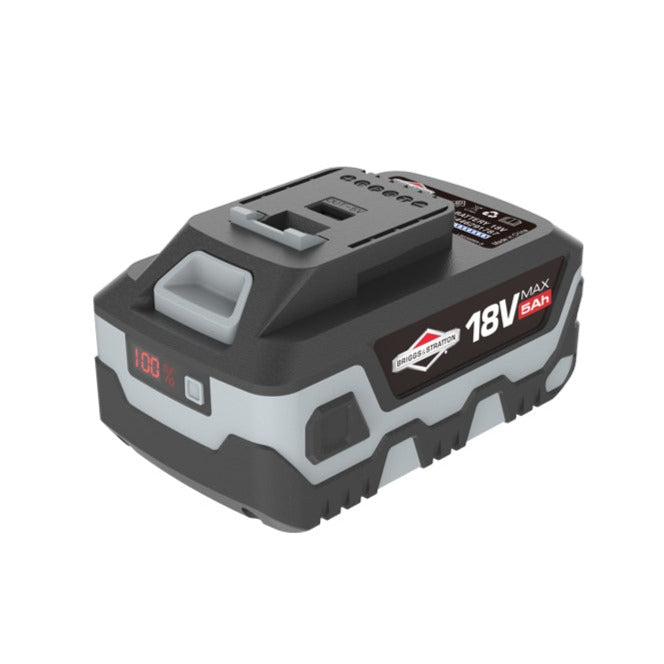 Briggs & Stratton/Victa 18V 5.0Ah USB-C Lithium-Ion Battery 1697601 ...