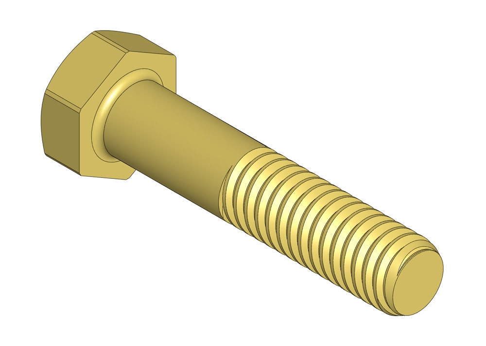 Briggs & Stratton/John Deere 42401 R&R Bolt Hex HD 5/16-18 x 1 R500577 ...