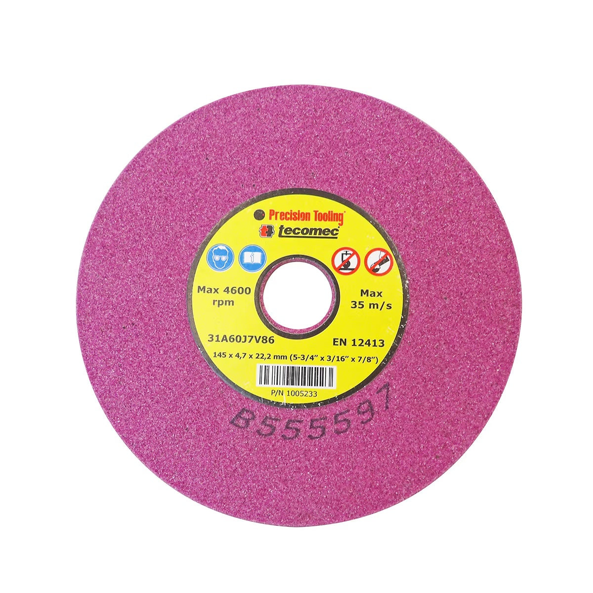 Tecomec Precision Chainsaw Chain (3/8"-.404") Grinding Wheel - 145mm x ...