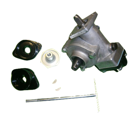 Masport MK2 Home Gardener Gearbox Assy. with Drivers Set 550333, 95033 ...