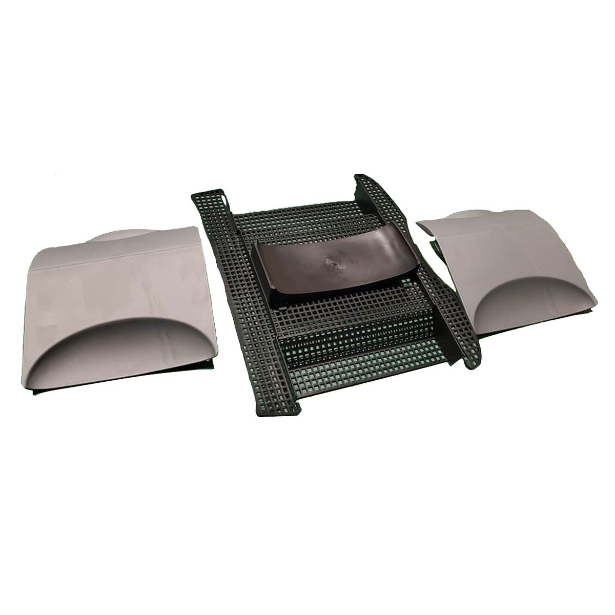 Victa Genuine Mesh and Vents for Grass Catcher (GREY) GC12054A, GC1176 ...