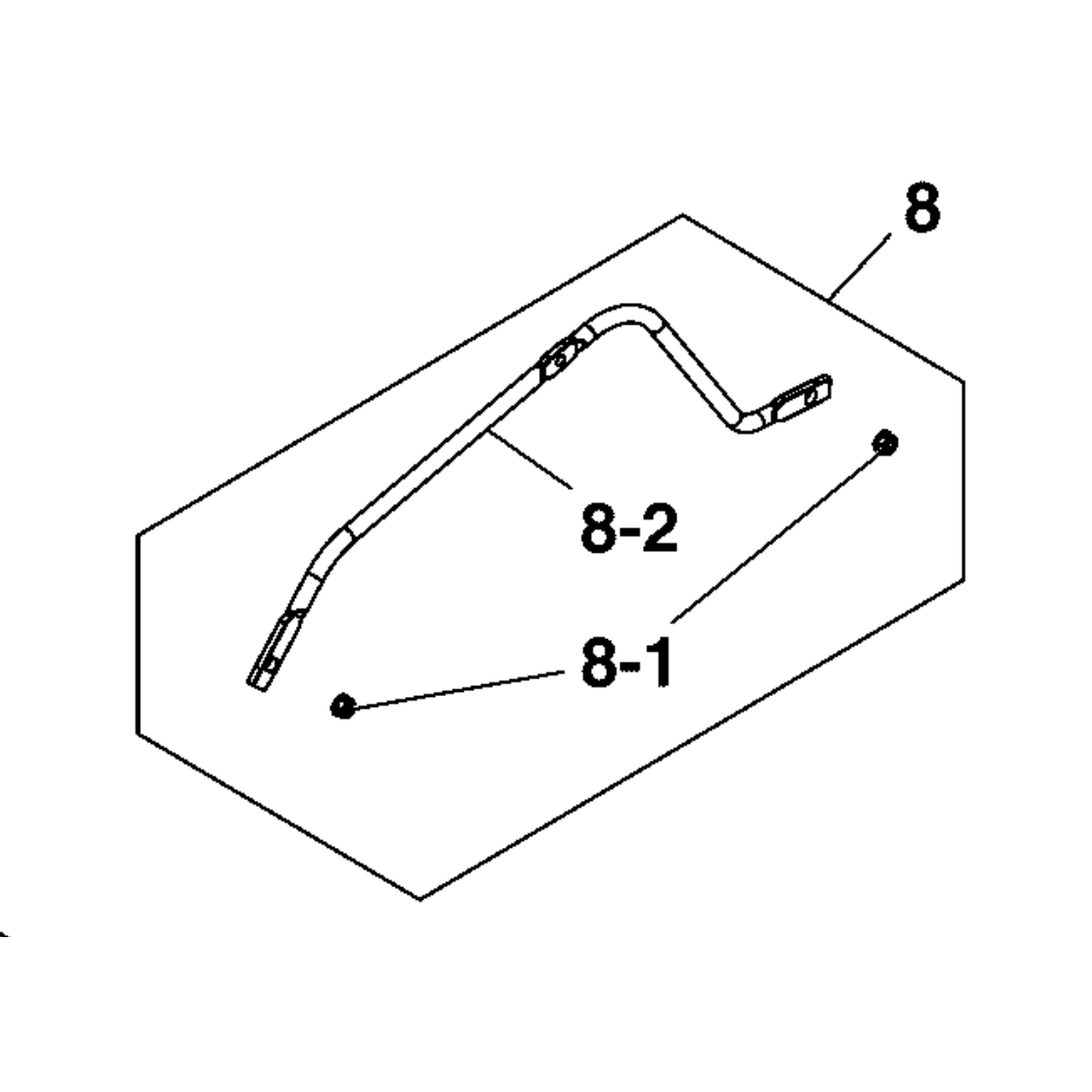 Yardking/Cheeta/Victa Genuine Connecting Height Adjustment Rod Assy. C ...