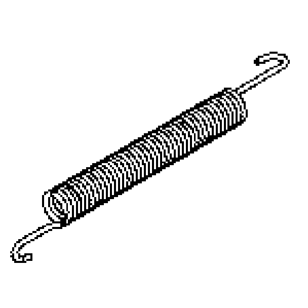 Yardking/Cheeta/Victa Genuine Connecting Height Adjustment Link Spring ...