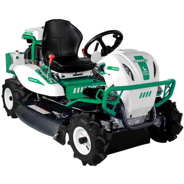 Orec RM982F 627cc Professional 4WD Rabbit Ride-On Brush Mower - 975mm ...